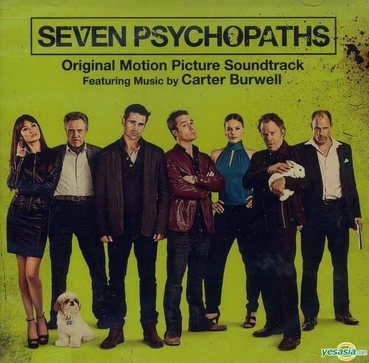 YESASIA: Seven Psychopaths Original Soundtrack (Ost) (US Version) CD ...