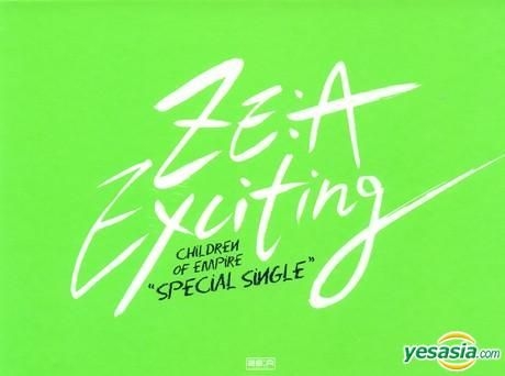 YESASIA: ZE:A Special Single Album - Exciting Music - ZE:A, Star Empire ...