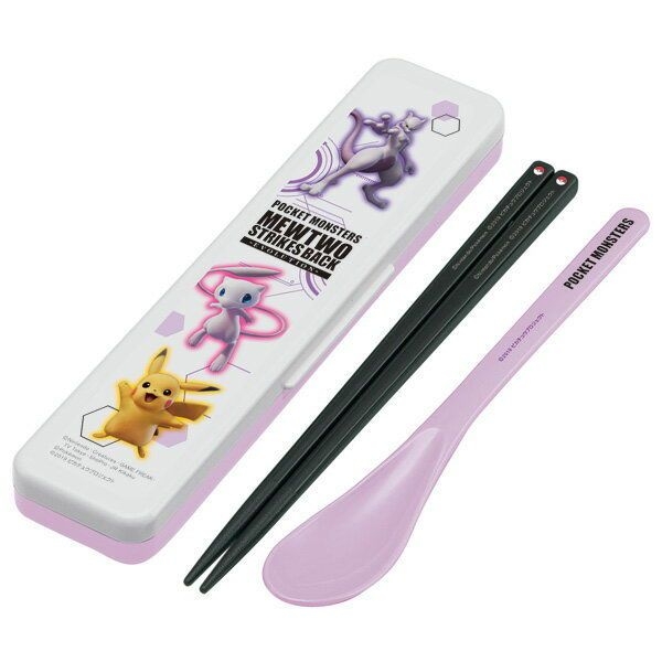 YESASIA: Pokemon: Mewtwo Strikes Back! Cutlery Set with Case - Skater ...