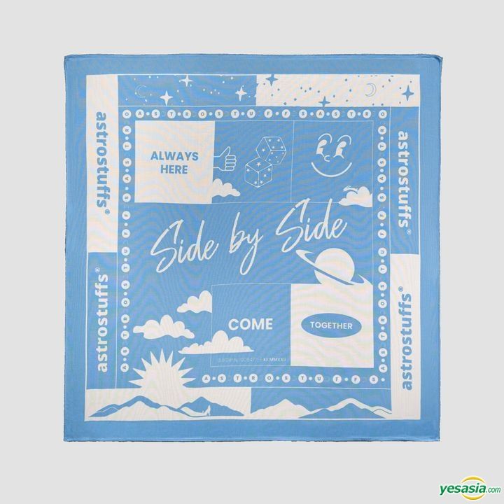 YESASIA: Astro Stuffs - Bandana (Blue) PHOTO/POSTER,Celebrity Gifts ...