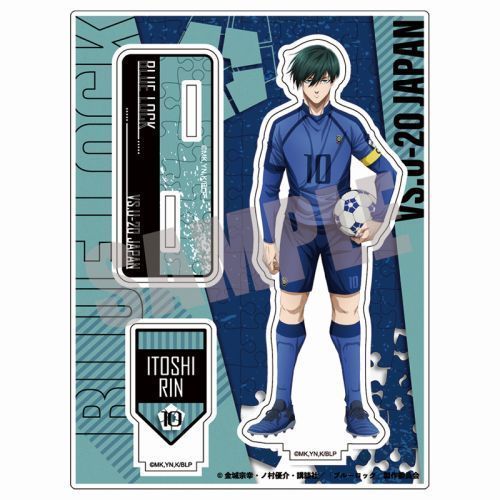 YESASIA: Blue Lock Acrylic Stand First Series Itoshi Rin - キャビネット ...
