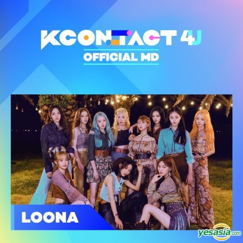 YESASIA: Loona - KCON:TACT 4 U Official MD (Fabric Poster) GIFTS,PHOTO ...