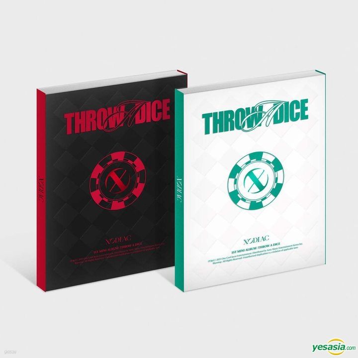 YESASIA: XODIAC Mini Album Vol. 1 - Throw A Dice (Set Version) Music ...