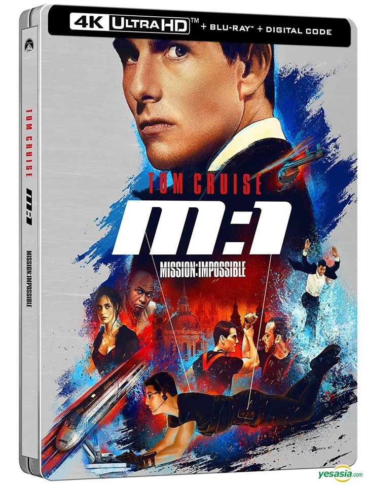 YESASIA: Mission Impossible (1996) (4K Ultra HD + Blu-ray + Digital Code) (Steelbook) (US ...