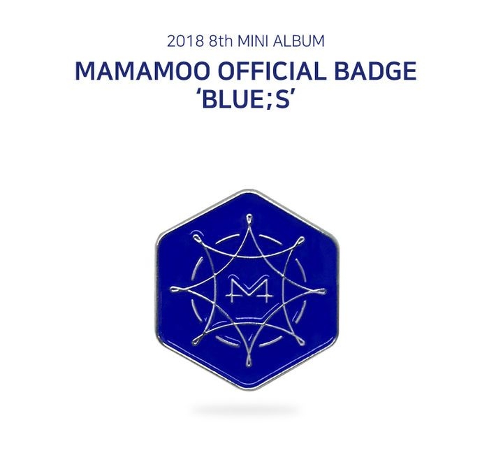 YESASIA: Image Gallery - MAMAMOO - BLUE;S Official Badge