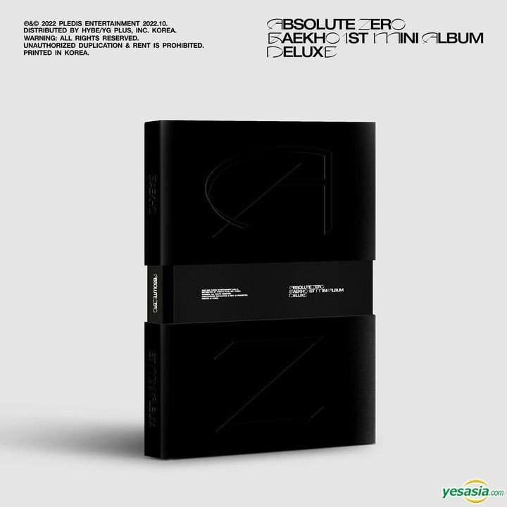 YESASIA: Baek Ho Mini Album Vol. 1 - Absolute Zero (Deluxe Version) CD ...