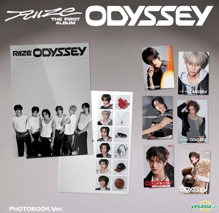 YESASIA: RIIZE Vol. 1 - ODYSSEY (Photobook Version) (Random Version) Music - RIIZE, SM ...