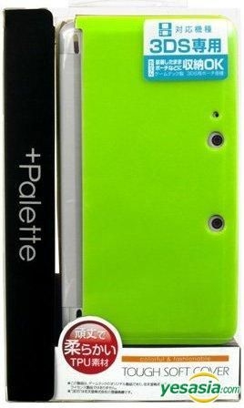 YESASIA: 3DS +Palette Tough Soft Cover (Lime Green) (Japan Version ...