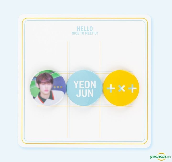 YESASIA : TXT Official Goods - Can Badge Set (Yeon Jun) 海報/寫真集,精品 ...