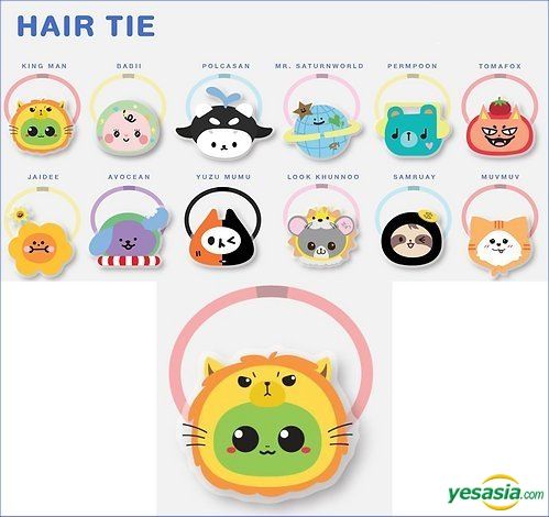 YESASIA: First & Khaotung : Yuzu Mumu - Hair Tie PHOTO/POSTER,Celebrity ...