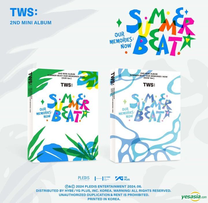 YESASIA: TWS Mini Album Vol. 2 - SUMMER BEAT! (Set Version) CD - TWS, Pledis Entertainment ...
