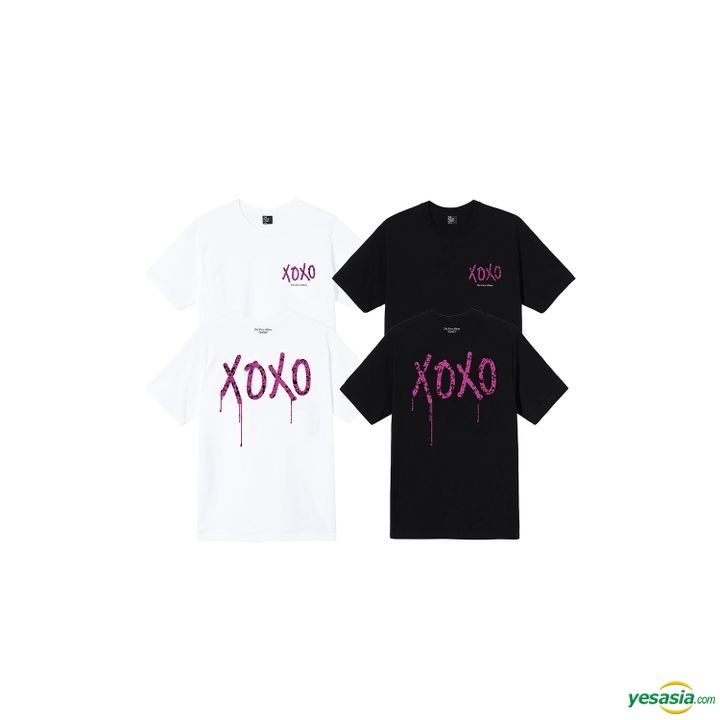 YESASIA: Jeon Somi - 'XOXO' Splatter Logo S/S T-shirt (Black) (Size XL ...