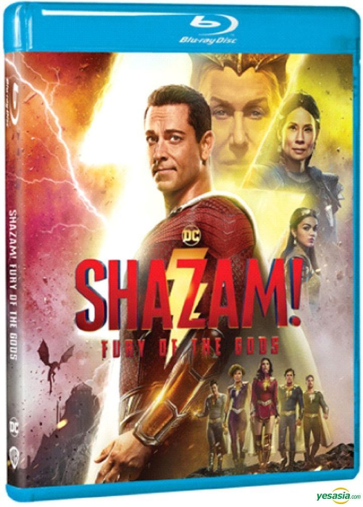 YESASIA: Shazam! Fury of the Gods (2023) (Blu-ray) (Hong Kong Version) Blu-ray - Helen Mirren ...