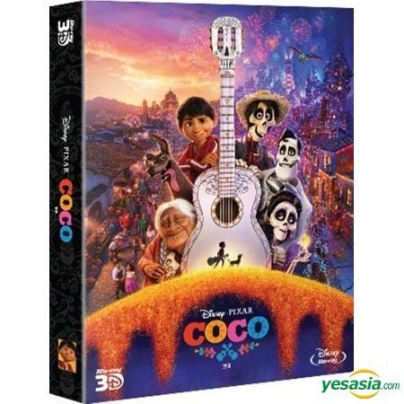 YESASIA: Coco (2D + 3D Blu-ray) (Steelbook Full Slip Outcase + Special ...