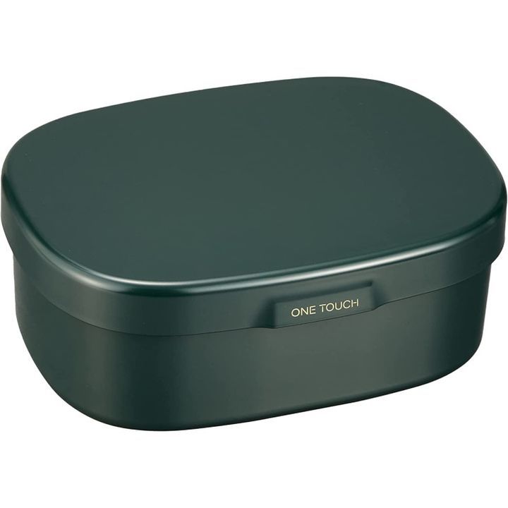 YESASIA: Hakoya One Touch Lunch Box M 600ml (Dark Green) - Hakoya - Lifestyle & Gifts - Free ...