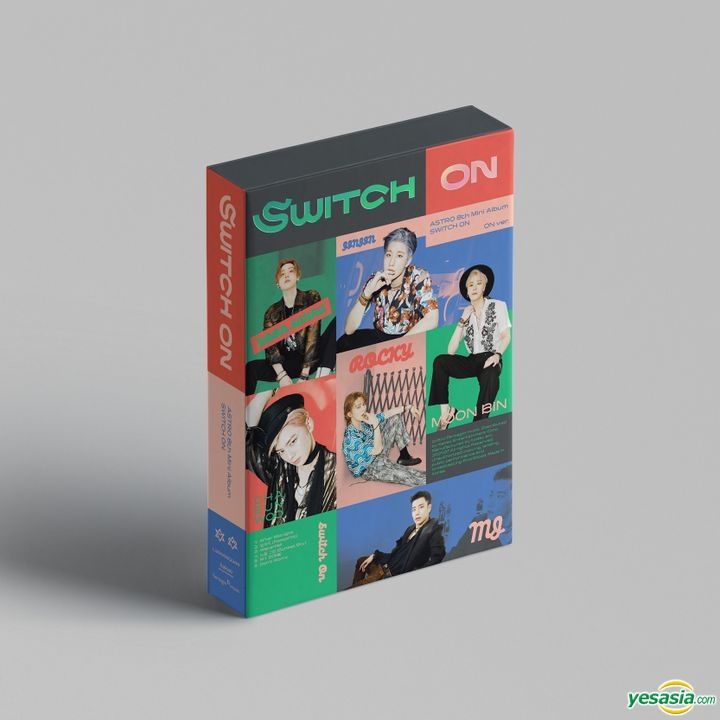 YESASIA: Astro Mini Album Vol. 8 - Switch On (On Version) + Poster in Tube (On Version) CD ...