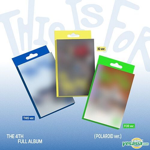 YESASIA: Twice Vol. 4 - THIS IS FOR (POLAROID Version) (Set Version) Music - Twice (Korea), JYP ...