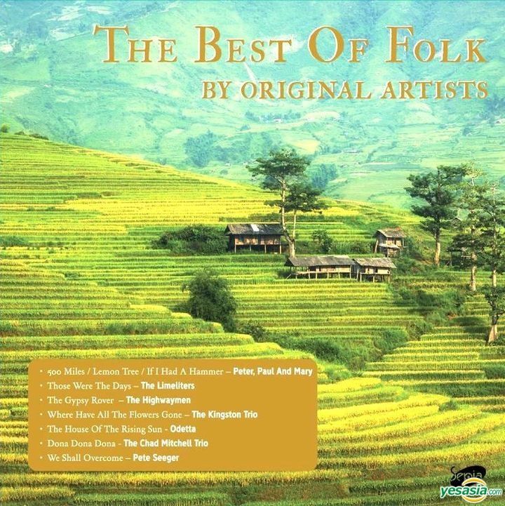 YESASIA: The Best of Folk by Original Artists (Reissue Version) CD - Various Artists, New ...
