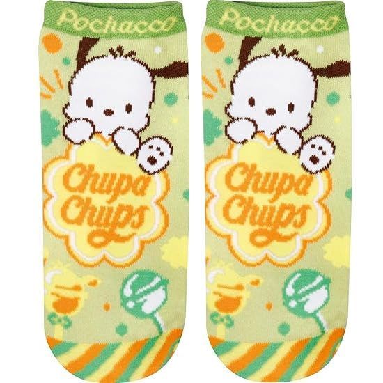 YESASIA: POCHACCO x Chupa Chups Short Socks - J'S PLANNING - Lifestyle ...
