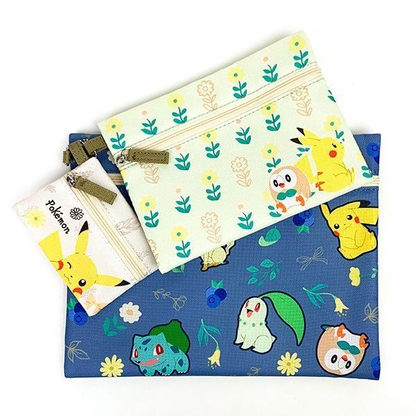 YESASIA: Pokemon Pouch Set (3 Pieces) (Botanical) - Marimocraft ...