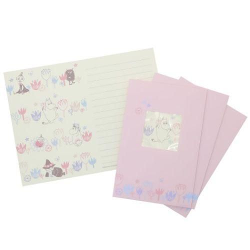 YESASIA: MOOMIN Letter Set (Pink) - Kamio Japan - Lifestyle & Gifts ...