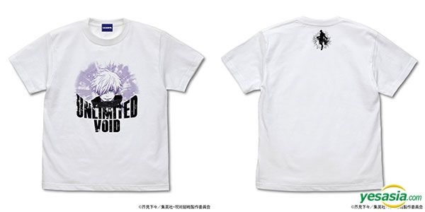 YESASIA: Jujutsu Kaisen : Satoru Gojo T-Shirt Ver 2.0 (White) (Size:L ...