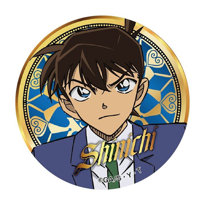 YESASIA: Detective Conan Metallic Can Badge Vol.2 (Kudo Shinichi ...