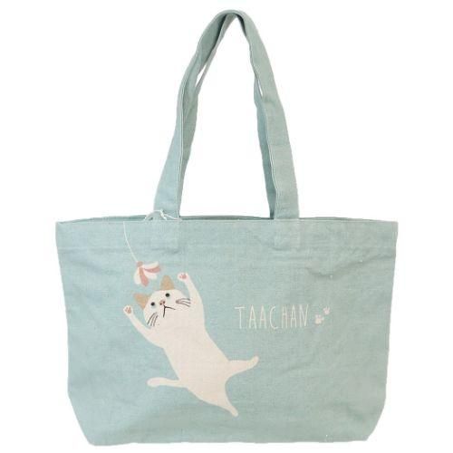 YESASIA: Taachan A4 Tote Bag with Fastener (Mint) - FRIENDSHILL ...