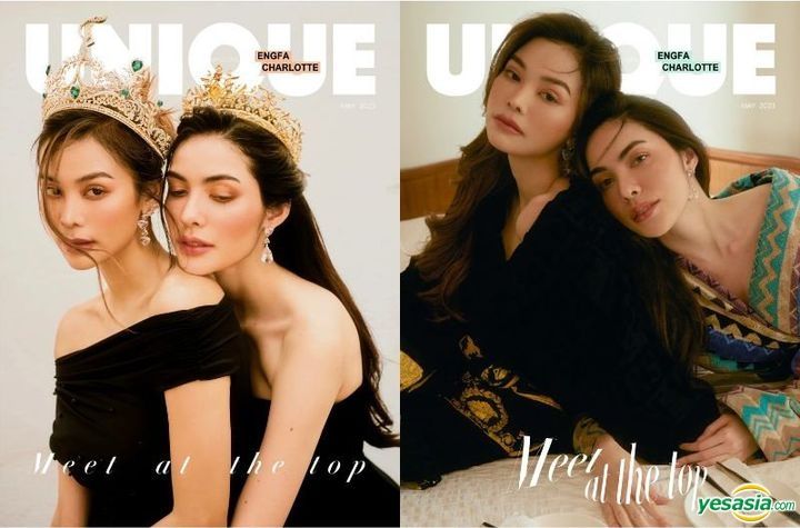 YESASIA: UNIQUE May 2023 - Engfa & Charlotte (Cover A & B) (Special Package) PHOTO/POSTER,PHOTO ...