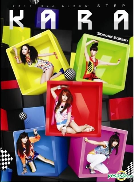 YESASIA : Kara Vol. 3 - Step (Special Edition) + Poster in Tube 鐳射唱片 ...