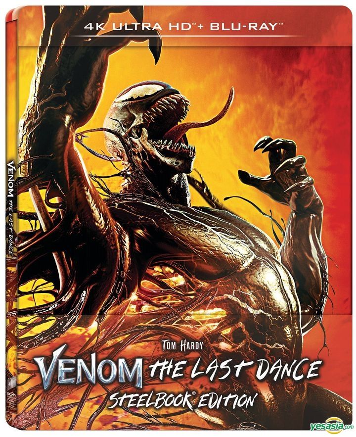 YESASIA: Venom: The Last Dance (2024) (4K Ultra HD + Blu-ray) (Steelbook) (Hong Kong Version ...