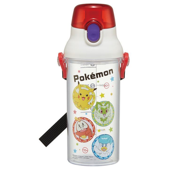 YESASIA: Pokemon 23N Clear Water Bottle 480ml - Skater - Lifestyle & Gifts - Free Shipping