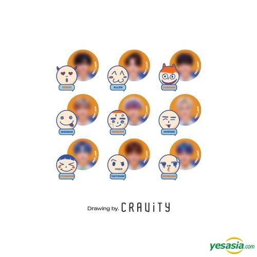 YESASIA: Cravity 2021 'CRAVITY COLLECTION : C-DELIVERY' 2nd MD - Wappen ...