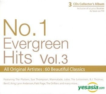 YESASIA: No.1 Evergreen Hits Vol.3 (3CD) CD - Various Artists, eqmusic - Western / World Music ...