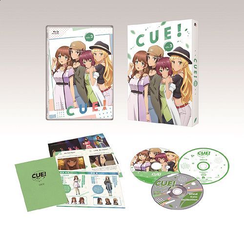 YESASIA: TV Anime CUE Vol.3 (Blu-ray) (Japan Version) Blu-ray ...