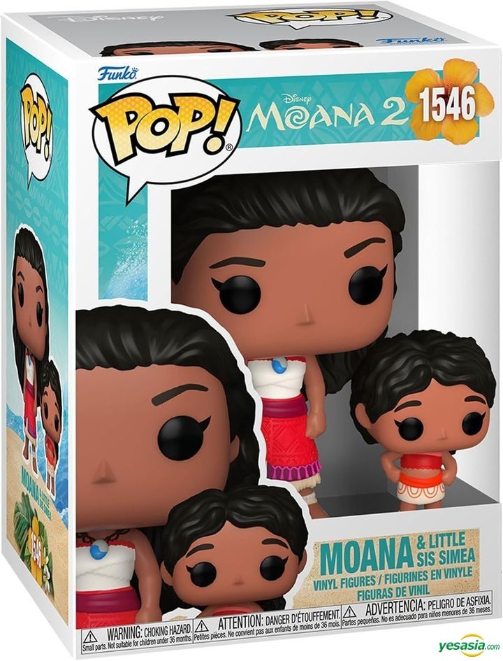 YESASIA: FUNKO POP! & Buddy: Moana 2 - Moana & Little Sis Simea (Vinyl ...