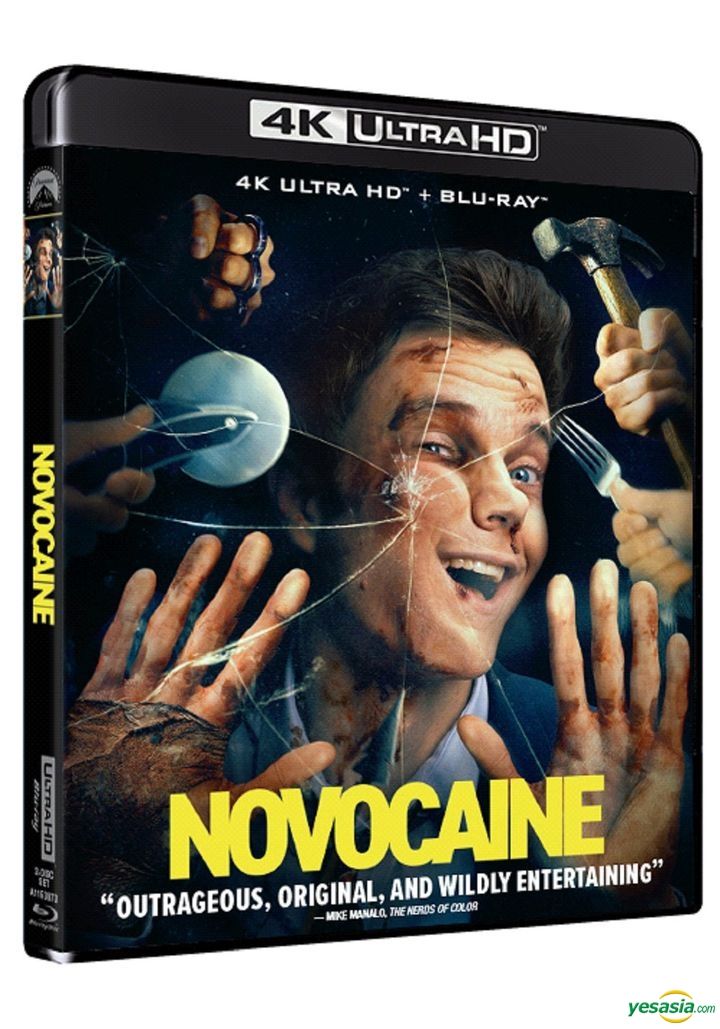 YESASIA: Novocaine (2025) (4K Ultra HD + Blu-ray) (Hong Kong Version) Blu-ray - Conrad Kemp ...