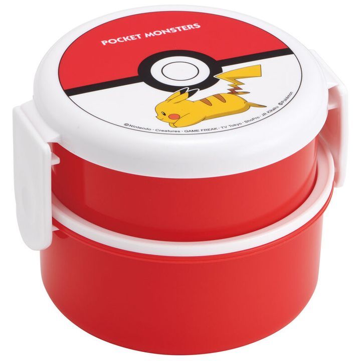 YESASIA: Pokemon/Monster Ball Round Food Box 500ml (with Fork) - Skater ...