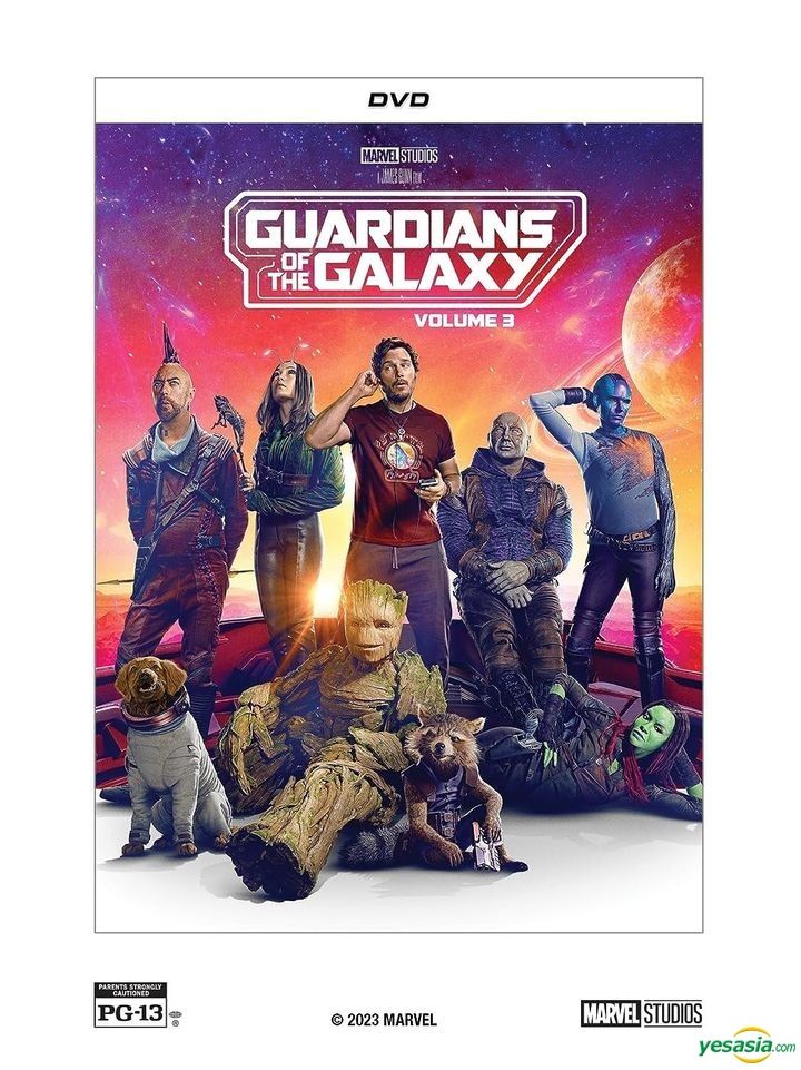 YESASIA: Guardians of the Galaxy Vol. 3 (2023) (DVD) (US Version) DVD - Vin Diesel, Zoe Saldana ...