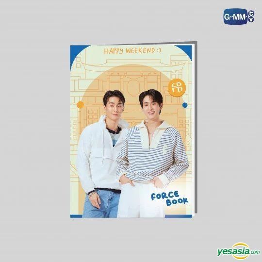 YESASIA: Force & Book : Happy Weekend Notebook PHOTO/POSTER,Celebrity Gifts - Force Jiratchapong ...