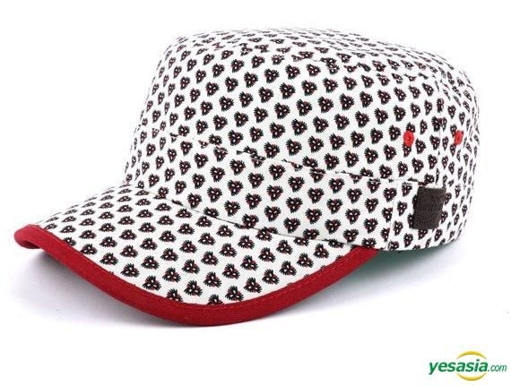 YESASIA: Pinwheel Military Cap (White) GIFTS,Celebrity Gifts,PHOTO ...