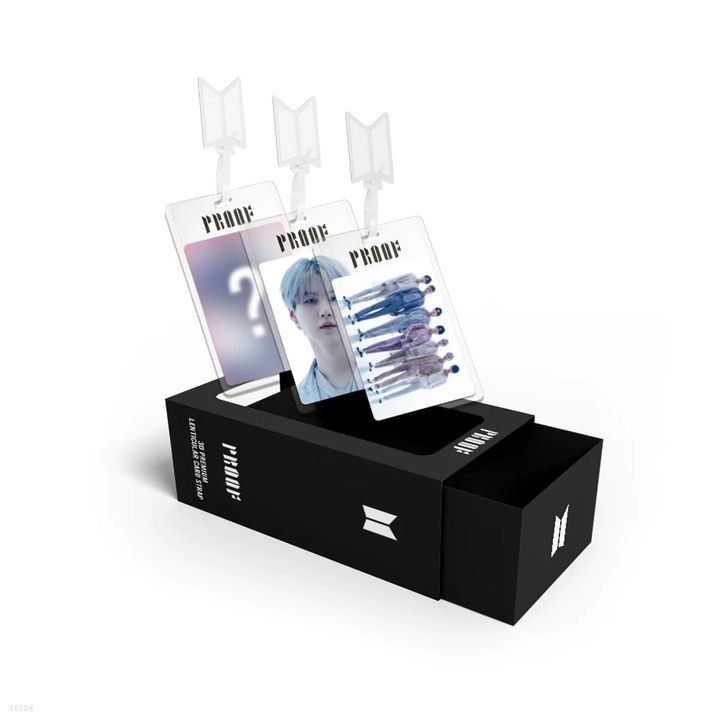 YESASIA: BTS 'Proof' 3D Lenticular Premium Card Strap (SUGA) (Set ...