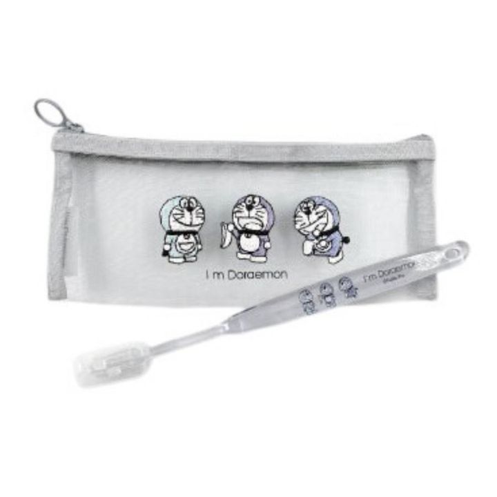 YESASIA: Doraemon Toothbrush with Pouch (Grey) - Marimocraft ...