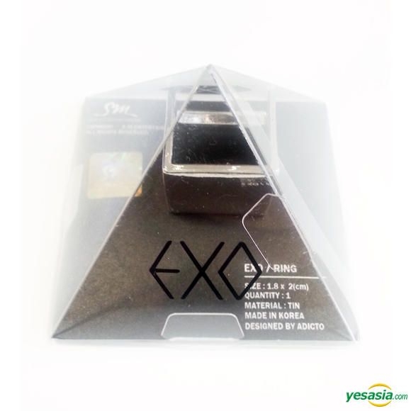YESASIA: EXO Official Goods - Ring (Silver Color) PHOTO/POSTER ...