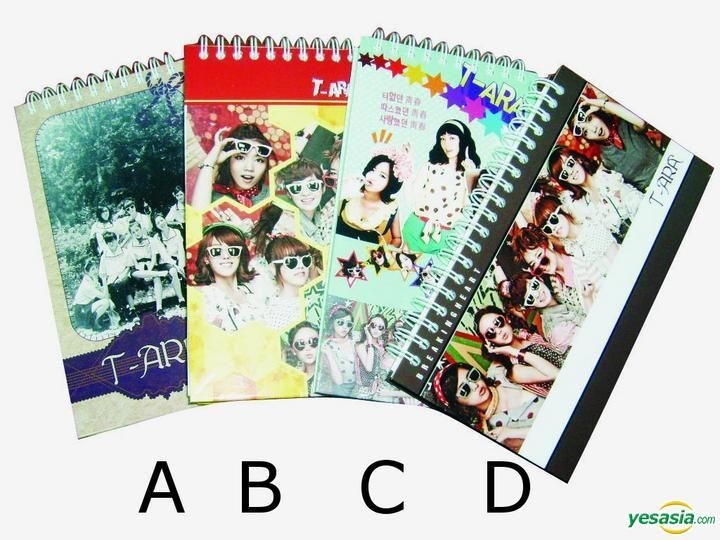 YESASIA: T-ara - Spiral Notebook D (Small) Celebrity Gifts,GROUPS,PHOTO ...