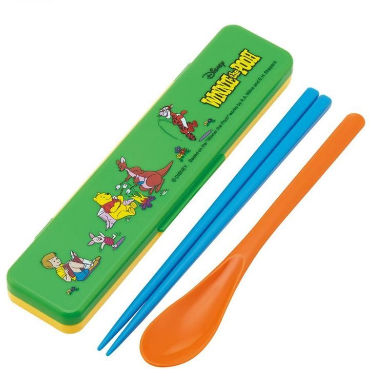 YESASIA: Winnie the Pooh Cutlery Set with Case - Skater - Lifestyle ...