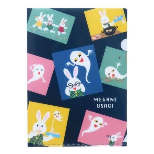 YESASIA: Megane Usagi A5 Clear File (Usagi & Obake) - Kamio Japan ...