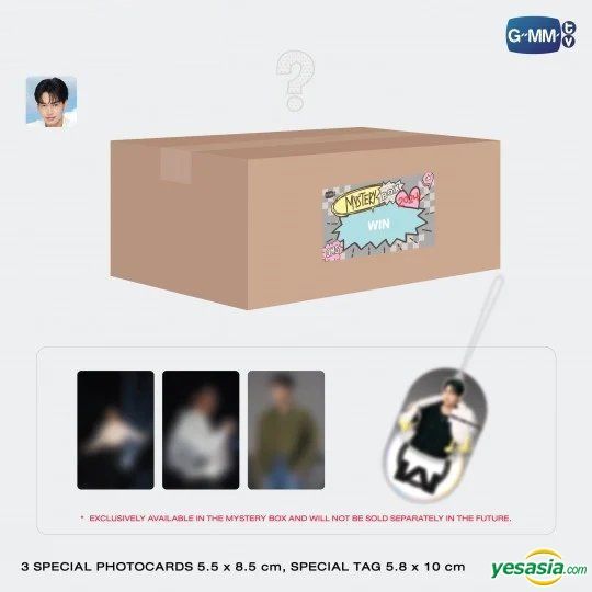 YESASIA: GMMTV : Mystery Box 2024 - Win Metawin MALE STARS,PHOTO ALBUM,PHOTO/POSTER,Celebrity ...