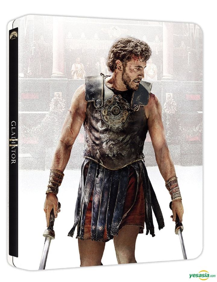YESASIA: Gladiator II (2024) (4K Ultra HD + Blu-ray) (Steelbook A) (Hong Kong Version) Blu-ray ...