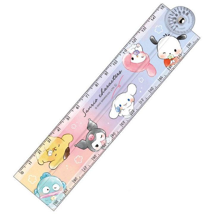 YESASIA: Sanrio Characters Folding Ruler 30cm - Kamio Japan - Lifestyle ...